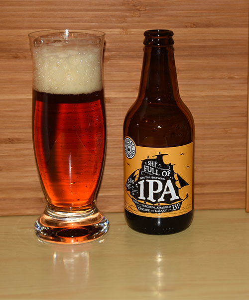 Brutal Brewing A Ship Full og IPA, Spendrup, Sverige – Heidis boble