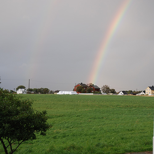 Kjøkkenet på sommerhuset og oppskrift på gul ris – Heidis boble