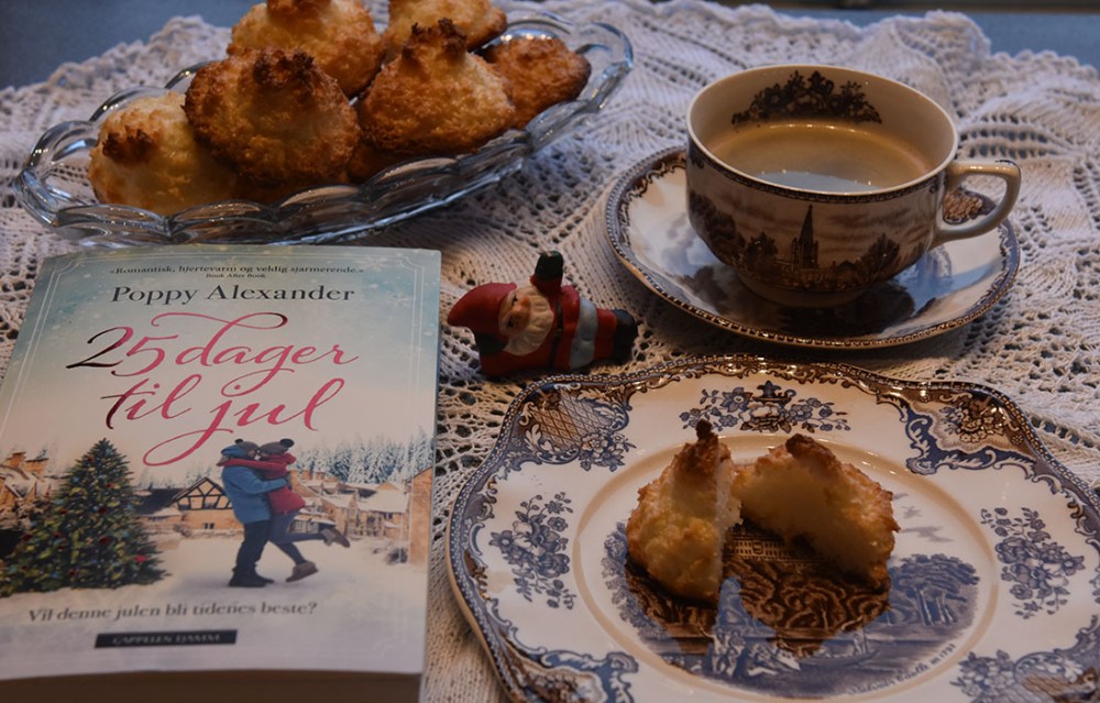 Poppy Alexander, «25 dager til jul» og Kokosmakroner – Heidis boble