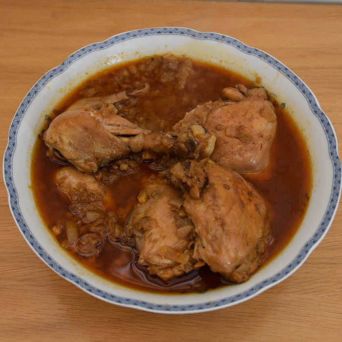 Phalak Murg – Indisk kyllinggryte (mild) – ovenfra – Heidis boble